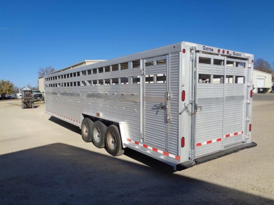 2018 Custom Classic Livestock Trailer