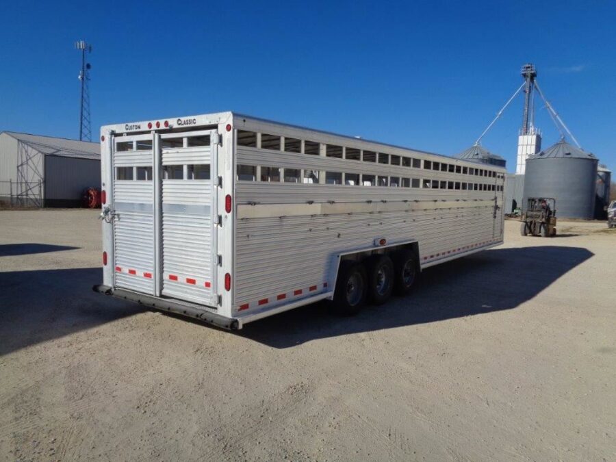 2018 Custom Classic Livestock Trailer